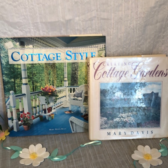 Vintage books | Accents | Cottage Style Creating Cottage Gardens Lot Of ...
